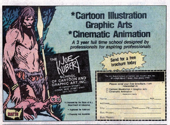 13 COVERS: A JOE KUBERT Birthday Celebration | 13th Dimension, Comics ...