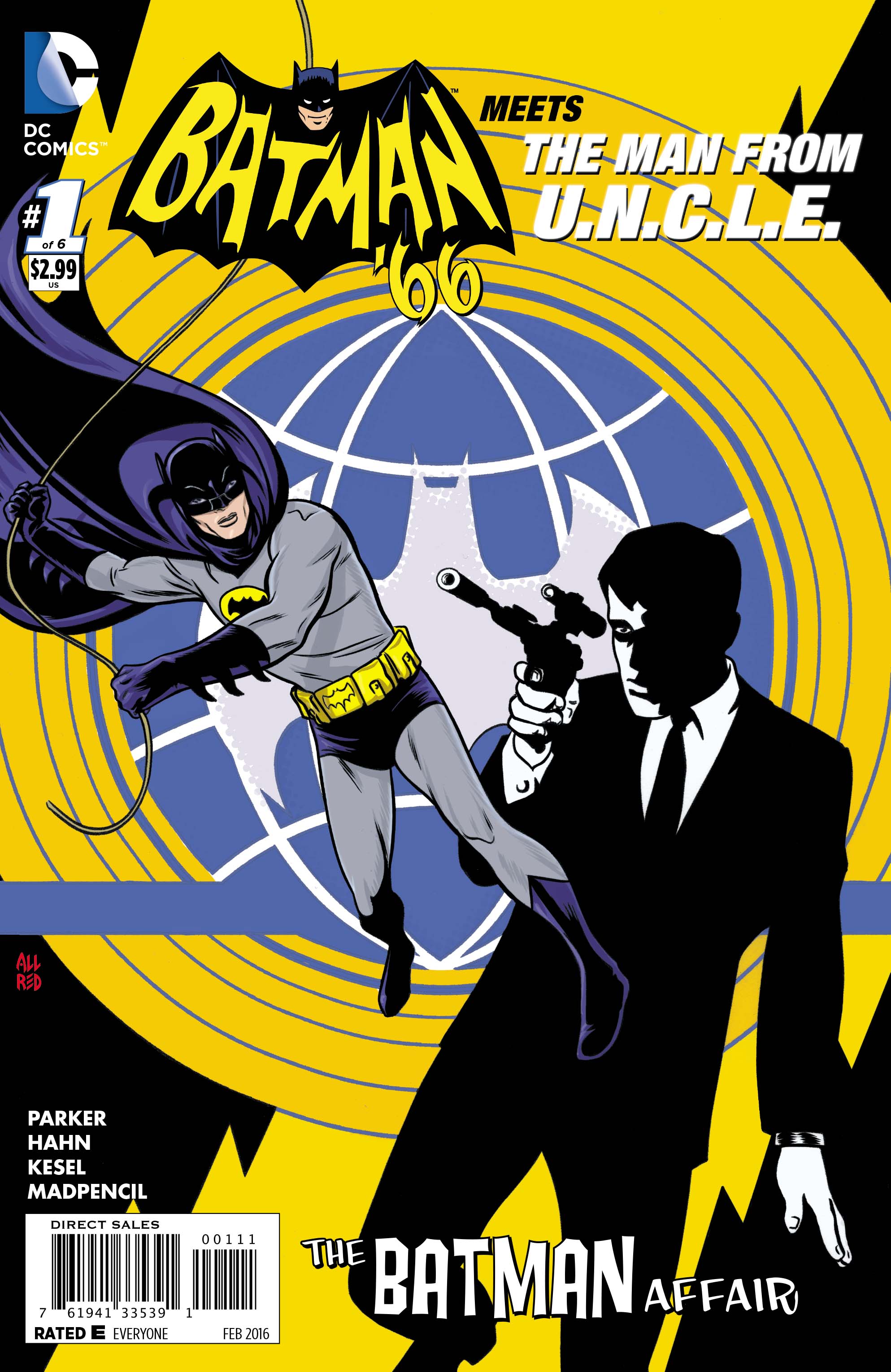 EXCLUSIVE Preview: BATMAN ’66 MEETS the MAN FROM UNCLE #1 | 13th ...
