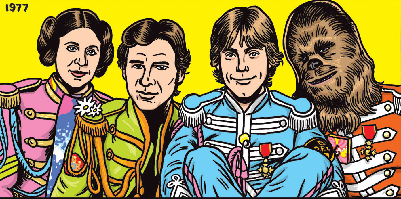 STAR WARRING Through The Years, by WARD SUTTON | 13th Dimension, Comics ...