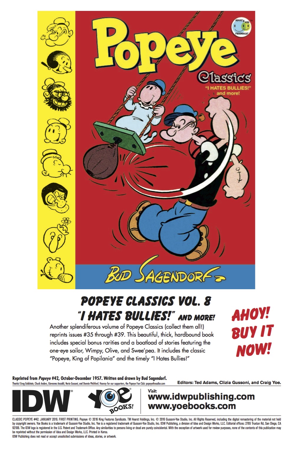EXCLUSIVE Preview: POPEYE CLASSIC COMICS #42 | 13th Dimension, Comics ...