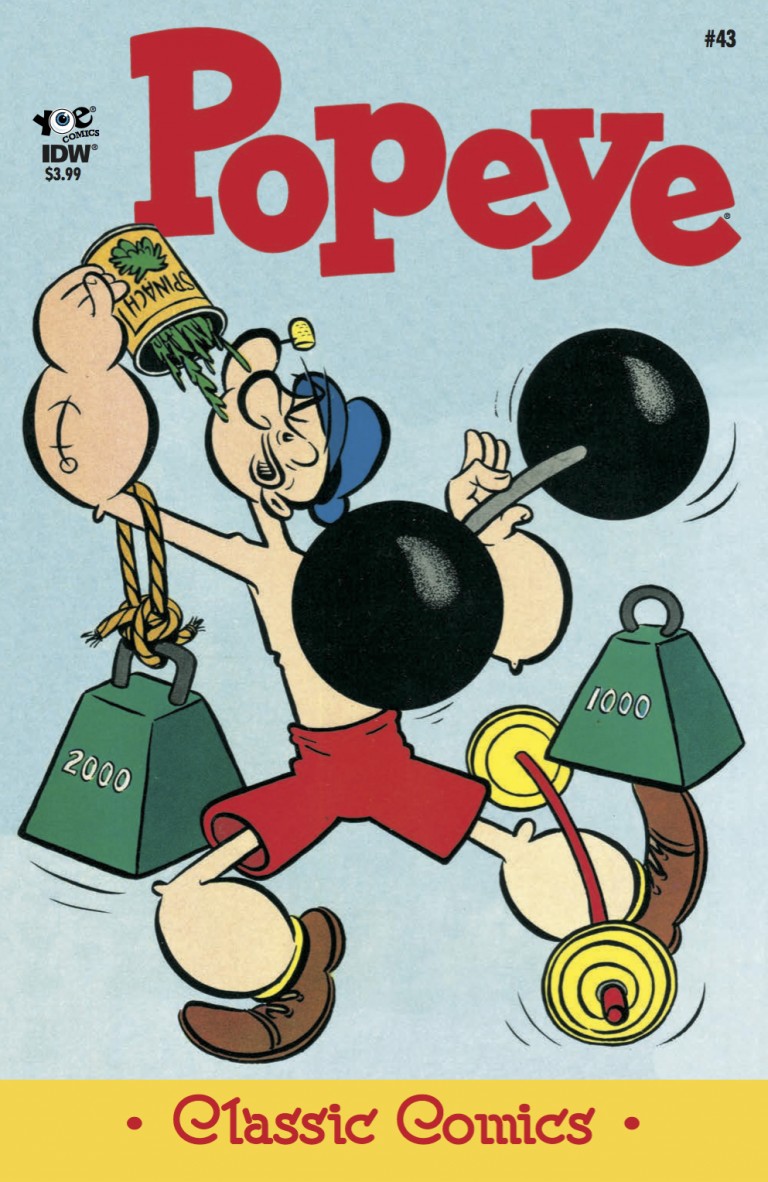 EXCLUSIVE Preview: POPEYE CLASSIC COMICS #43 | 13th Dimension, Comics ...