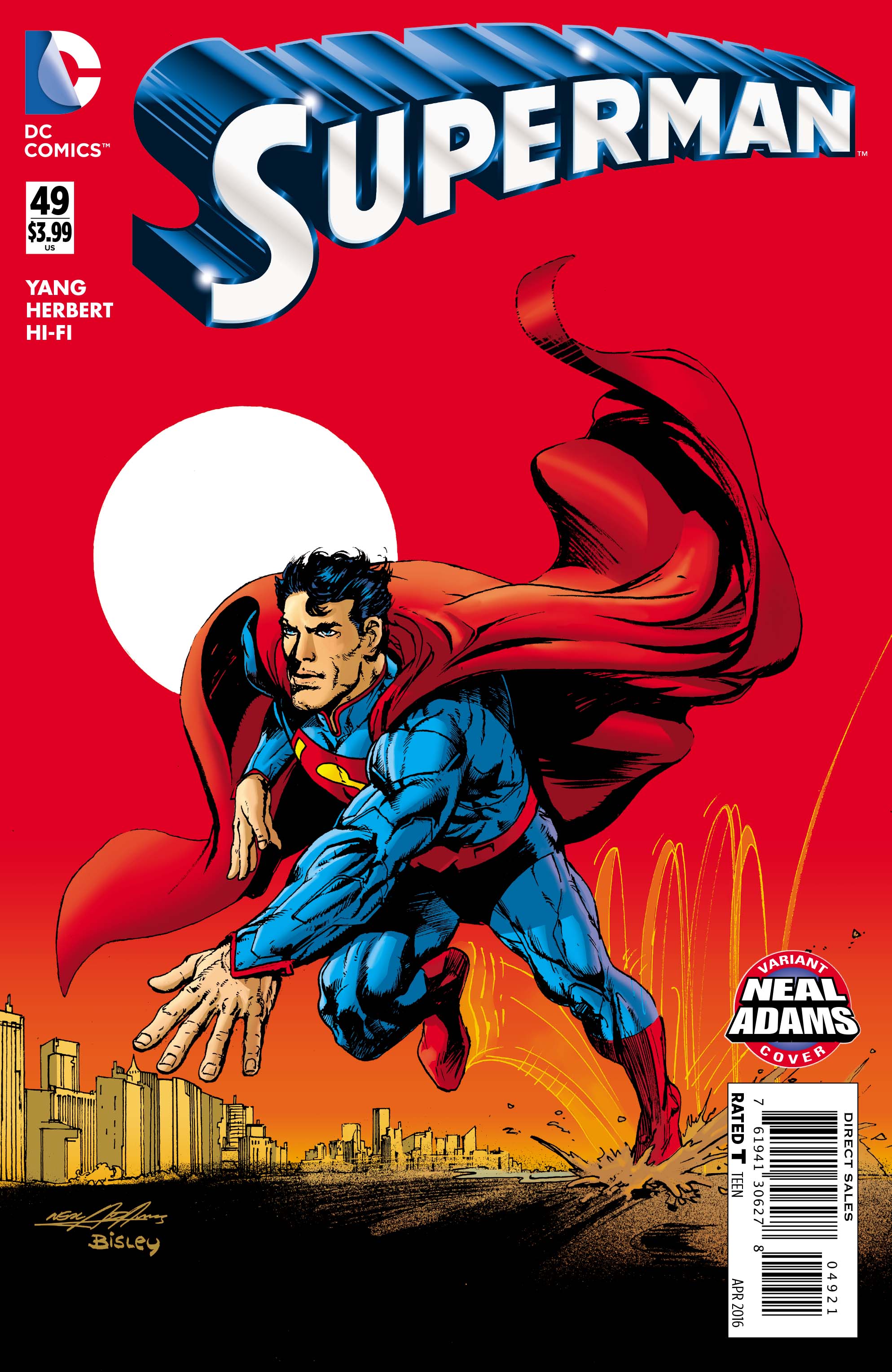 NEAL ADAMS MONTH: Superman, Out for a Run | 13th Dimension, Comics ...