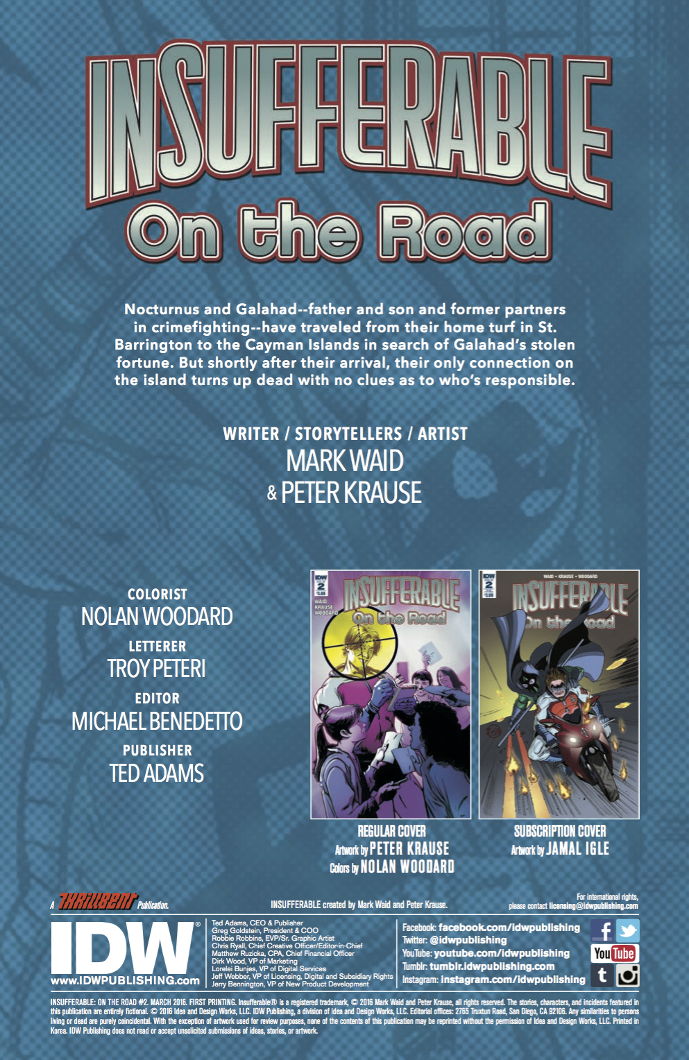 EXCLUSIVE Preview — INSUFFERABLE: On the Road #2 | 13th Dimension ...