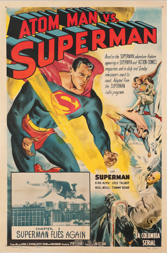 The Goofy Charm of 1950’s ATOM MAN VS. SUPERMAN | 13th Dimension ...