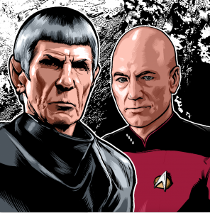 EXCLUSIVE: Spock, Picard and STAR TREK #57 | 13th Dimension, Comics ...