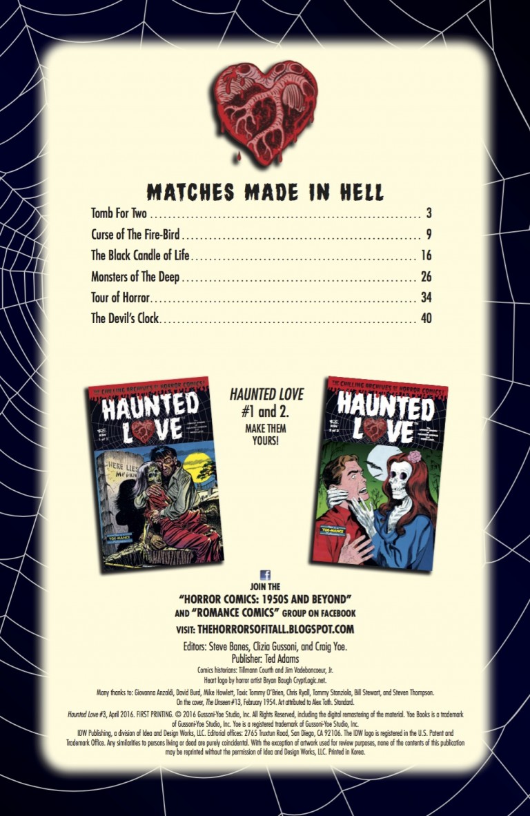 EXCLUSIVE Preview: HAUNTED LOVE #3 | 13th Dimension, Comics, Creators ...