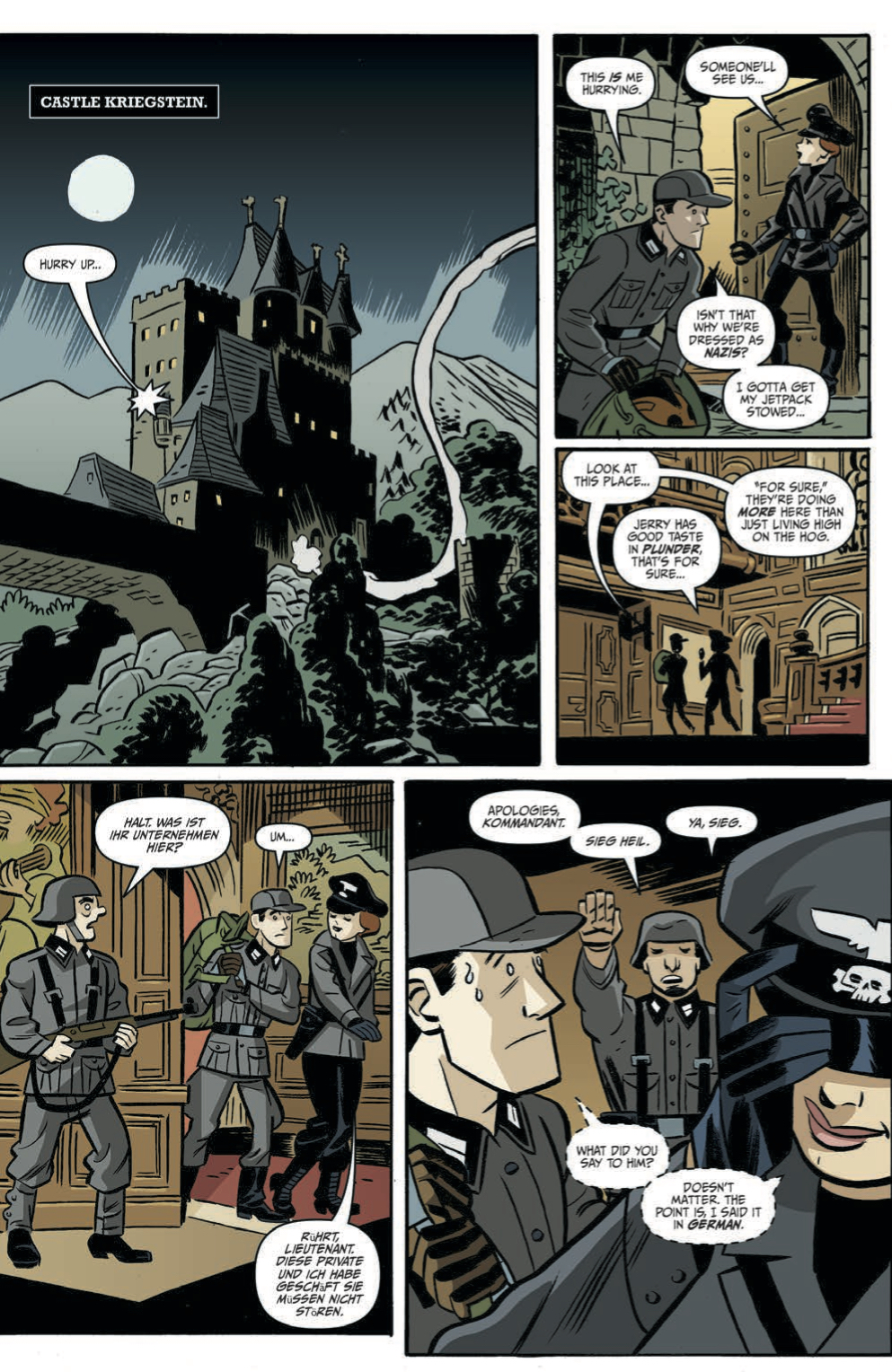 EXCLUSIVE Preview: THE ROCKETEER AT WAR #3 | 13th Dimension, Comics ...