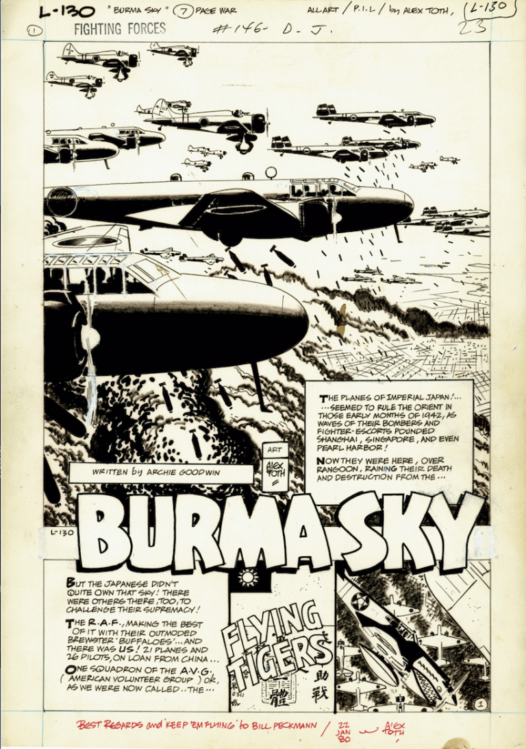 13 Great ALEX TOTH Model Sheets: A Birthday Celebration | 13th ...