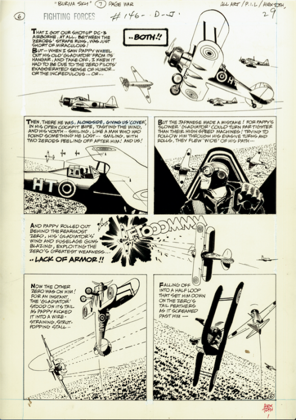 EXCLUSIVE Preview: BEST OF DC WAR Artist’s Edition — ALEX TOTH ...
