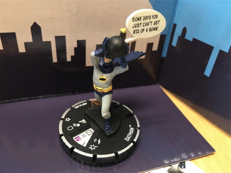 FIRST REVIEW: HeroClix’s BATMAN With BOMB | 13th Dimension, Comics ...