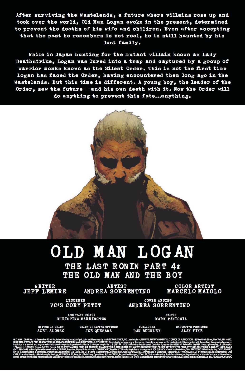 EXCLUSIVE Preview: OLD MAN LOGAN #12 | 13th Dimension, Comics, Creators ...