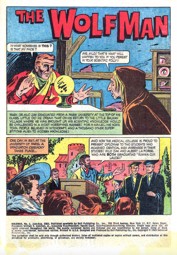 REEL RETRO CINEMA: The Wolf Man | 13th Dimension, Comics, Creators, Culture