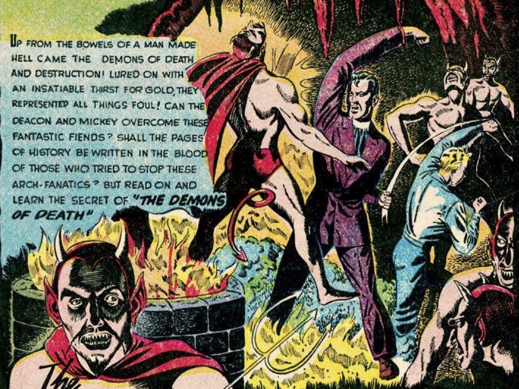 13 DAYS OF SUPER WEIRD HEROES: The Deacon! | 13th Dimension, Comics ...