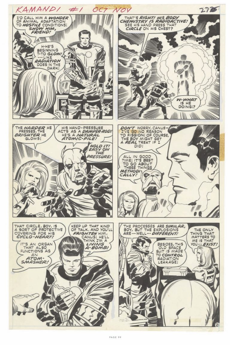 13 DAYS OF JACK KIRBY: PENCILS AND INKS #7 | 13th Dimension, Comics ...
