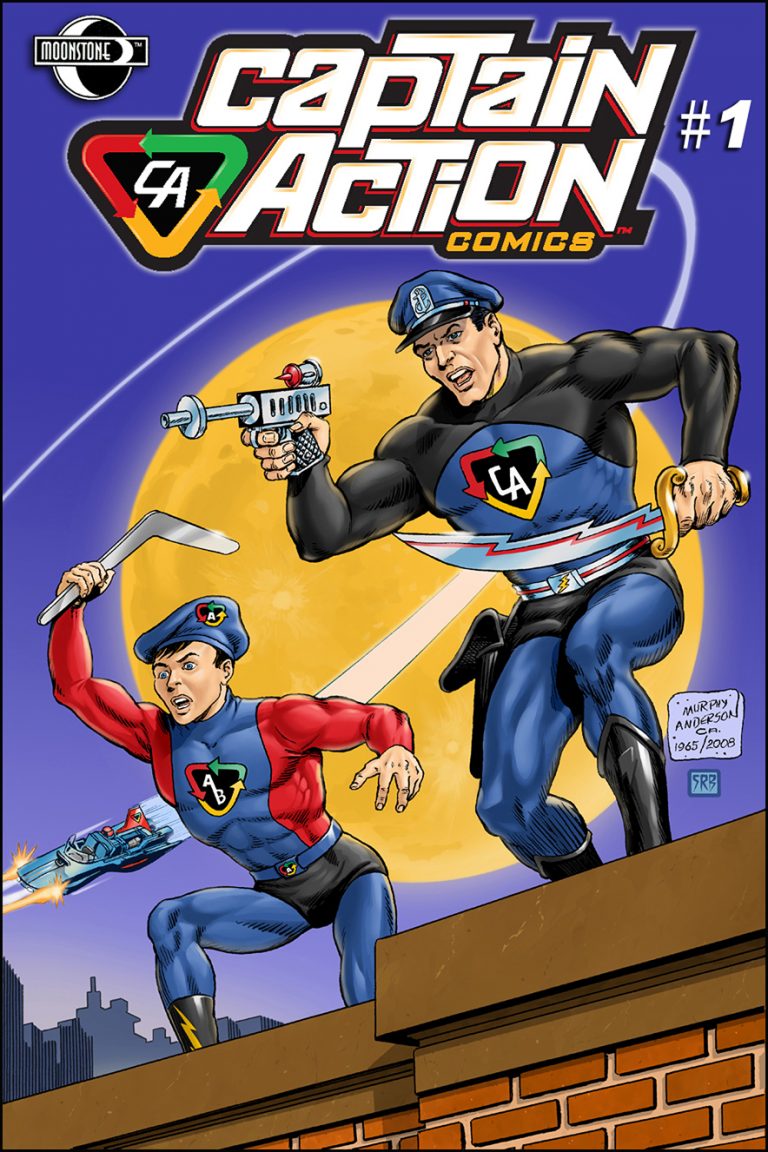 13 Great CAPTAIN ACTION Artists: Murphy Anderson | 13th Dimension ...
