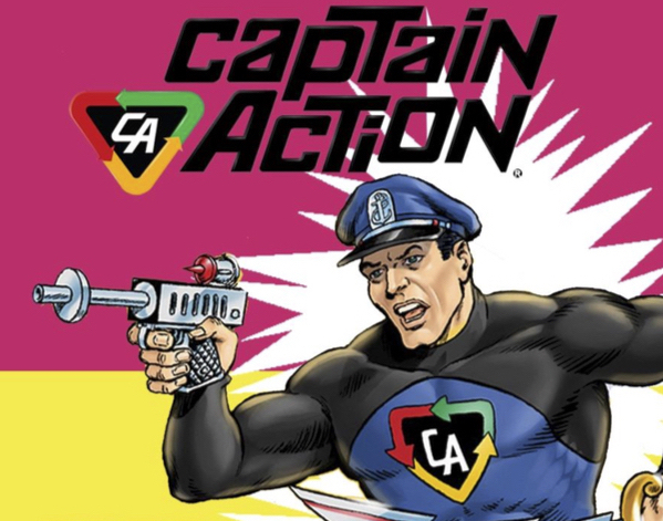 13 Great CAPTAIN ACTION Artists | 13th Dimension, Comics, Creators, Culture