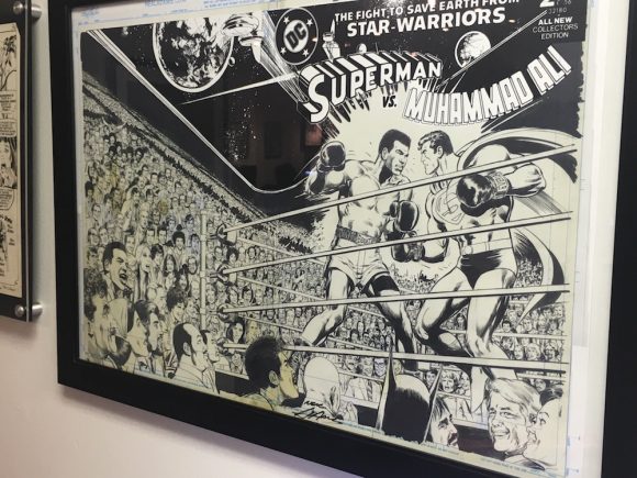 EXCLUSIVE FIRST LOOK: Neal Adams’ SUPERMAN VS. MUHAMMAD ALI Art Exhibit ...