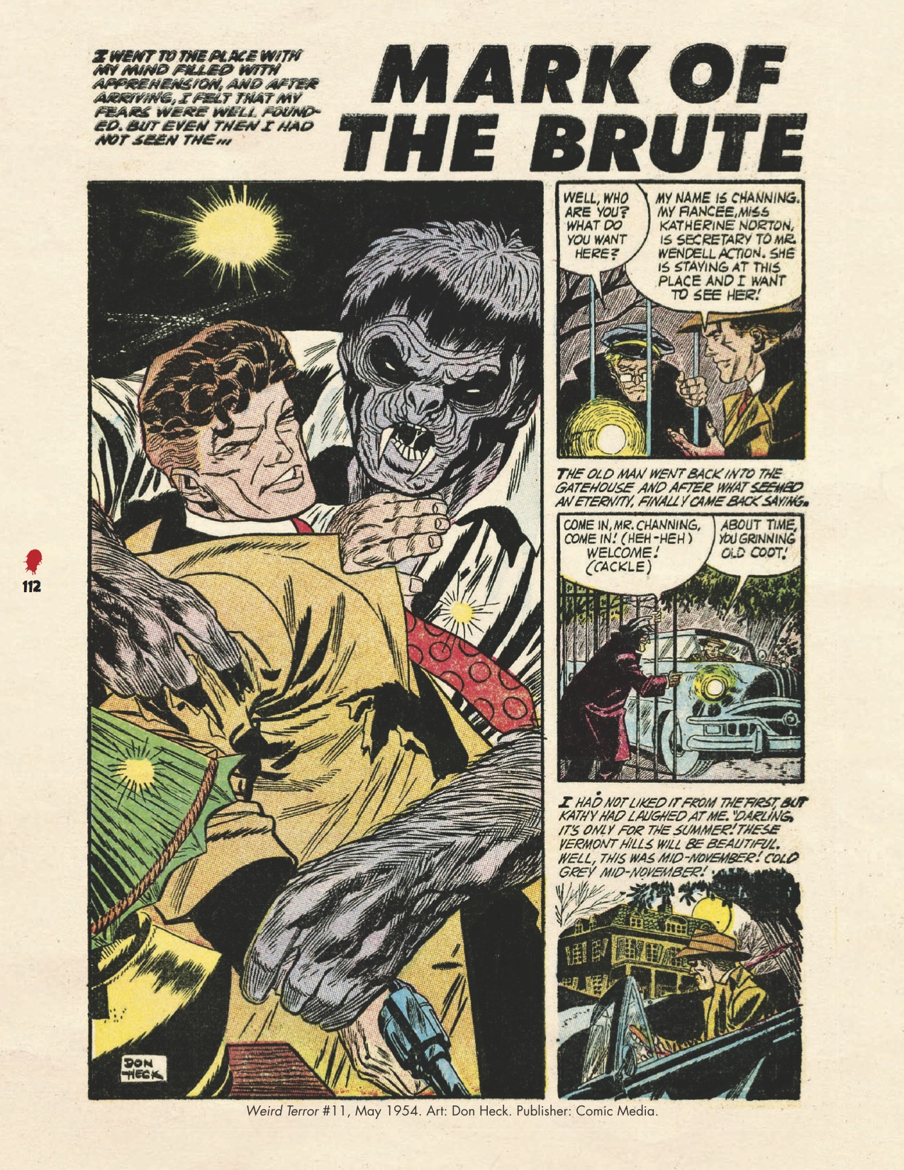 13 Insane Splash Pages from HAUNTED HORROR: THE SCREAMING SKULLS | 13th ...