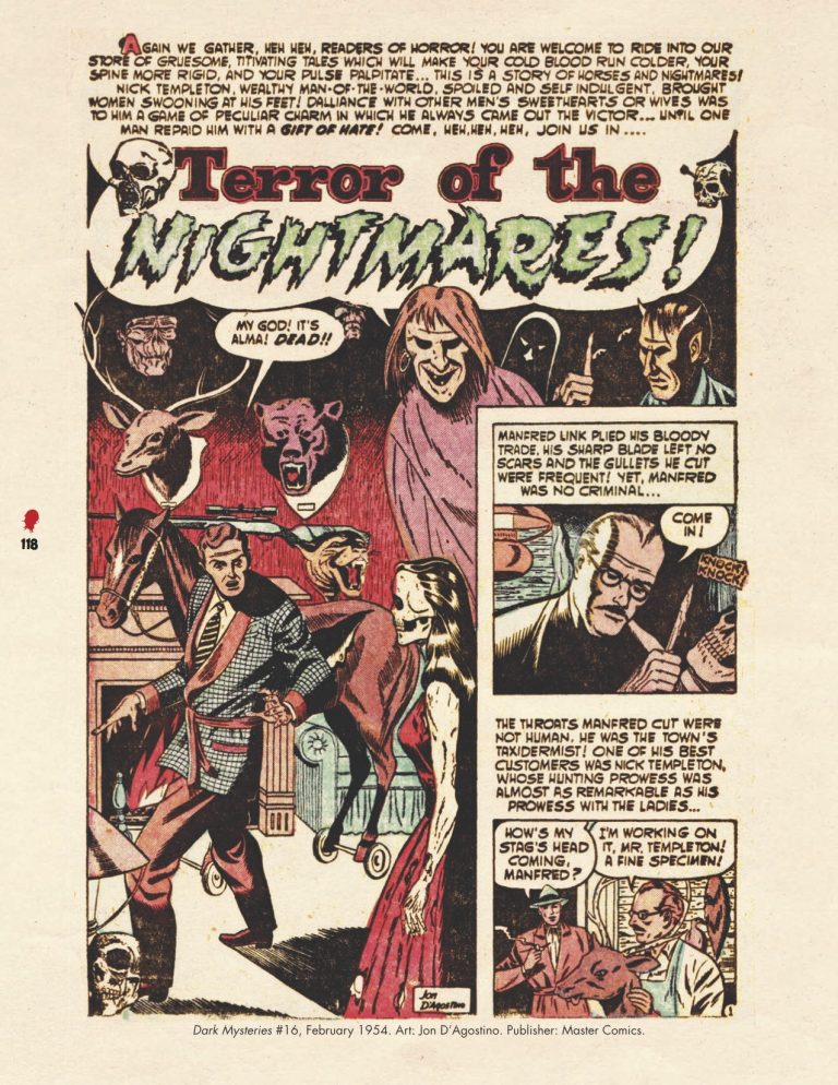 13 Insane Splash Pages from HAUNTED HORROR: THE SCREAMING SKULLS | 13th ...