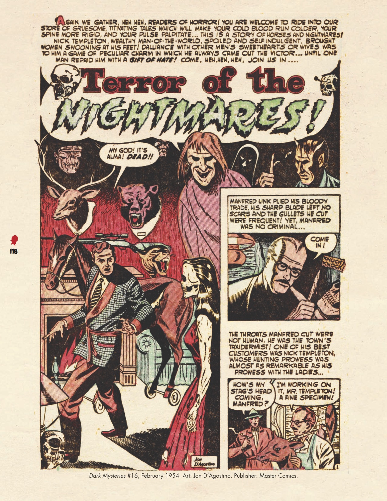 13 Insane Splash Pages from HAUNTED HORROR: THE SCREAMING SKULLS | 13th ...