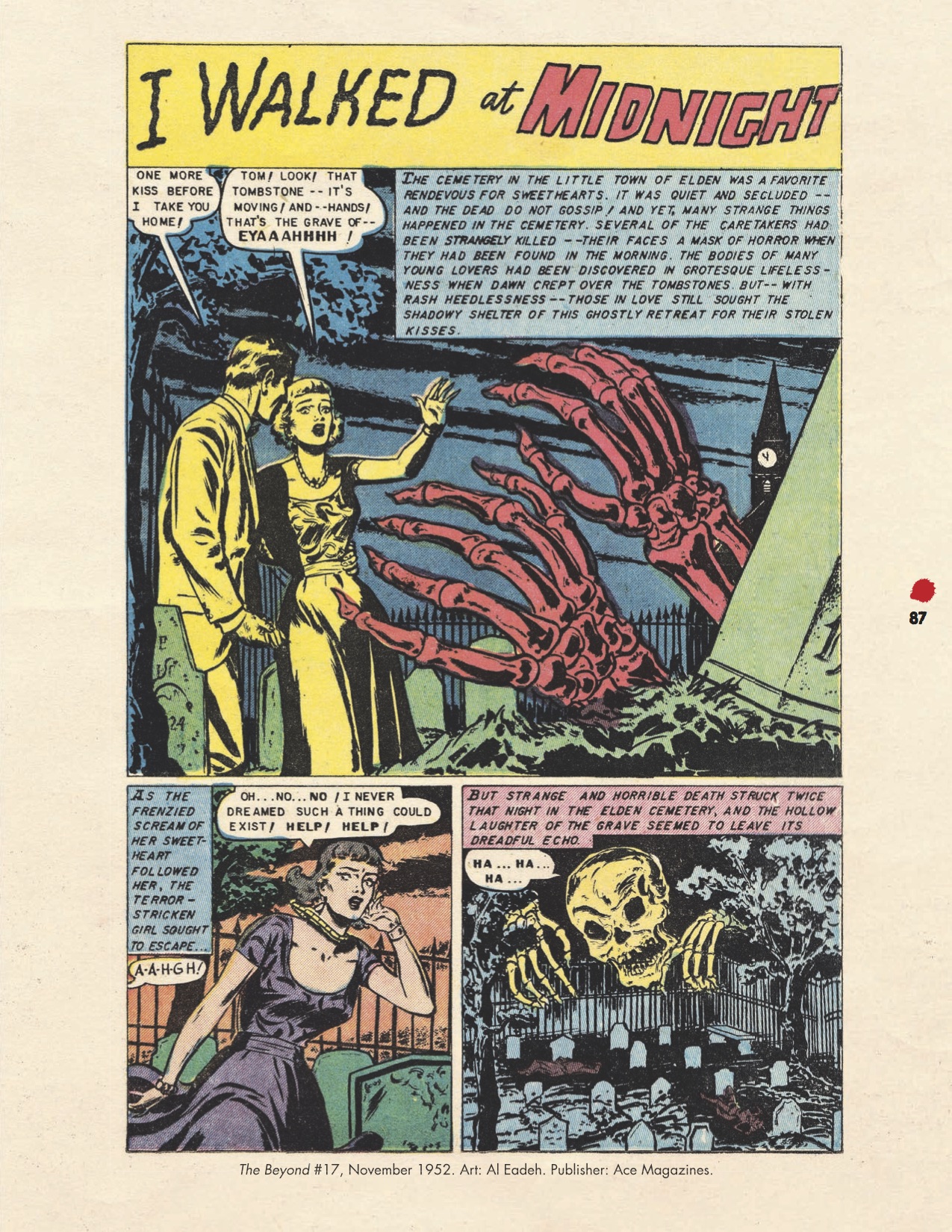 13 Insane Splash Pages from HAUNTED HORROR: THE SCREAMING SKULLS | 13th ...