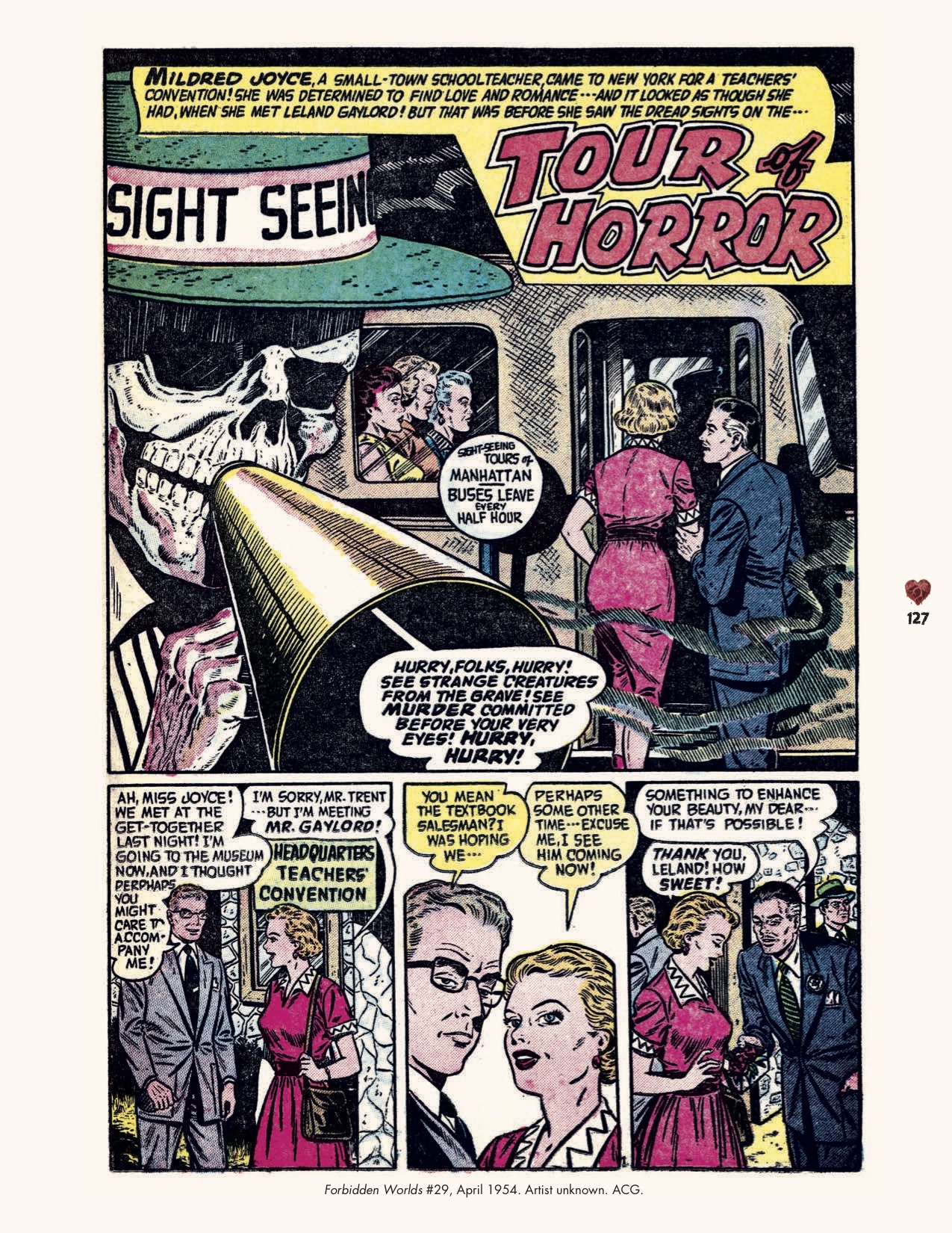 13 Delightfully Disgusting Splash Pages from HAUNTED LOVE | 13th ...