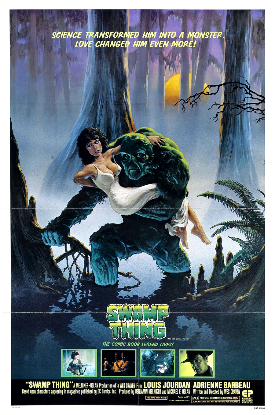 WES CRAVEN’s SWAMP THING: A Flawed Gem That Still Entertains | 13th ...