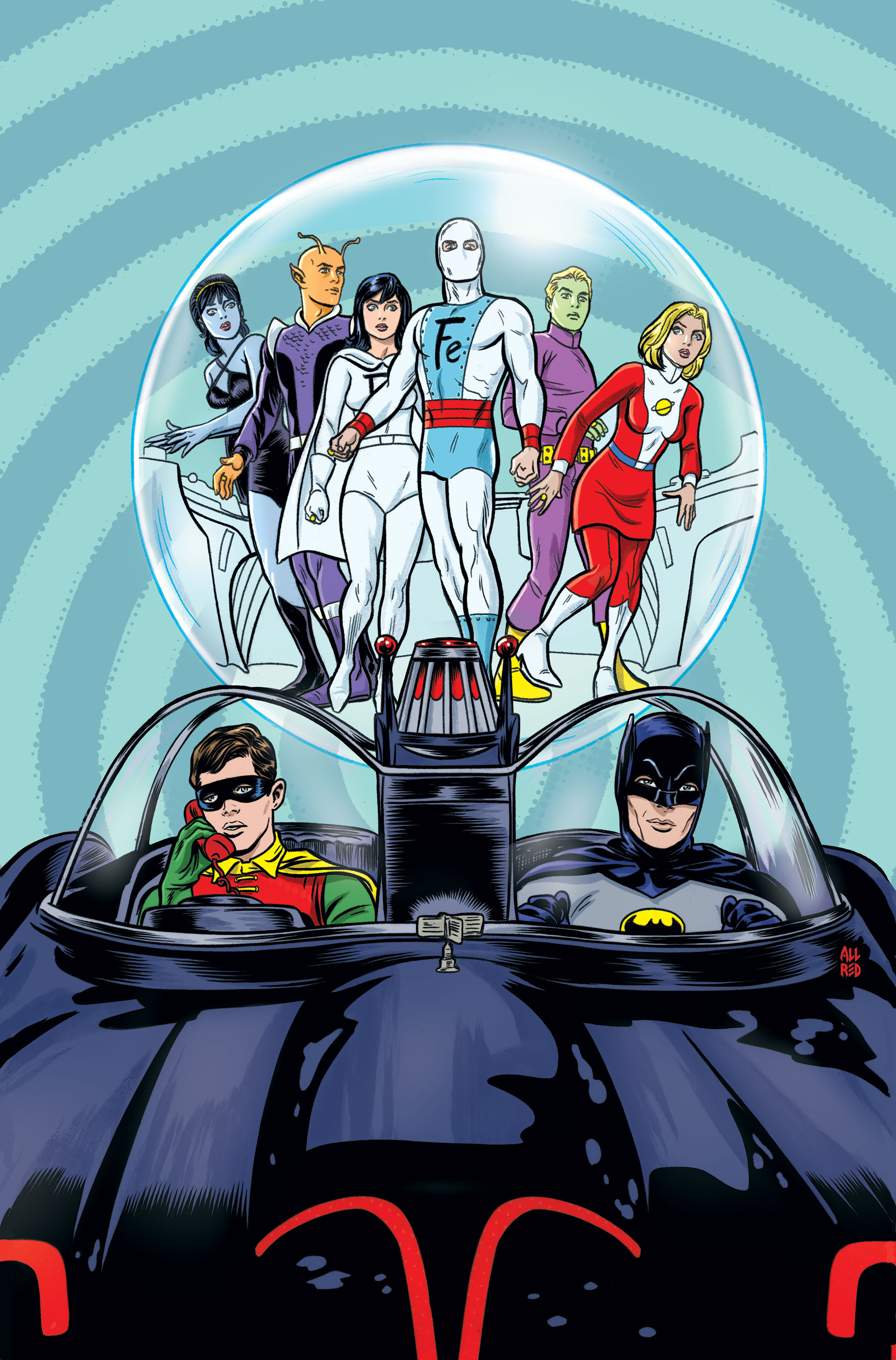 EXCLUSIVE INSIDE LOOK: BATMAN ’66 MEETS THE LEGION OF SUPER-HEROES ...