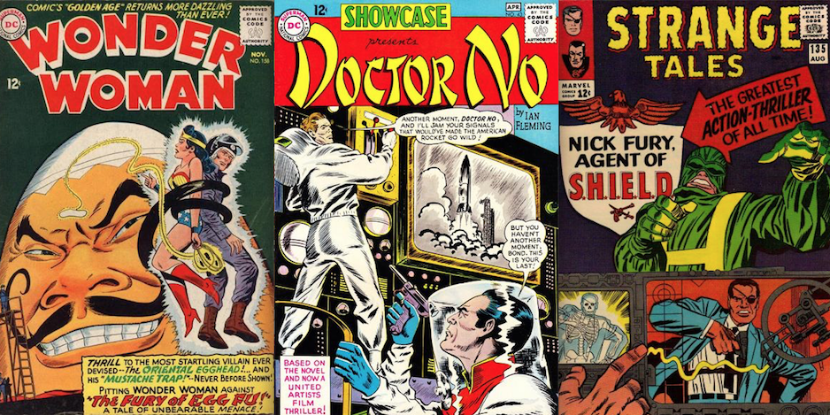 JAMES BOND’s Bizarre Influence on MARVEL & DC in the ’60s | 13th ...