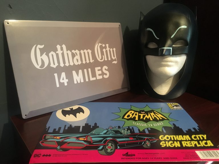 EXCLUSIVE: Official Batman ’66 GOTHAM CITY 14 MILES Signs Coming | 13th ...