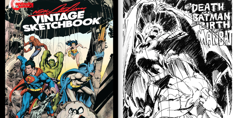 INSIDE LOOK: NEAL ADAMS’ Ultra-Rare Sketches | 13th Dimension, Comics ...