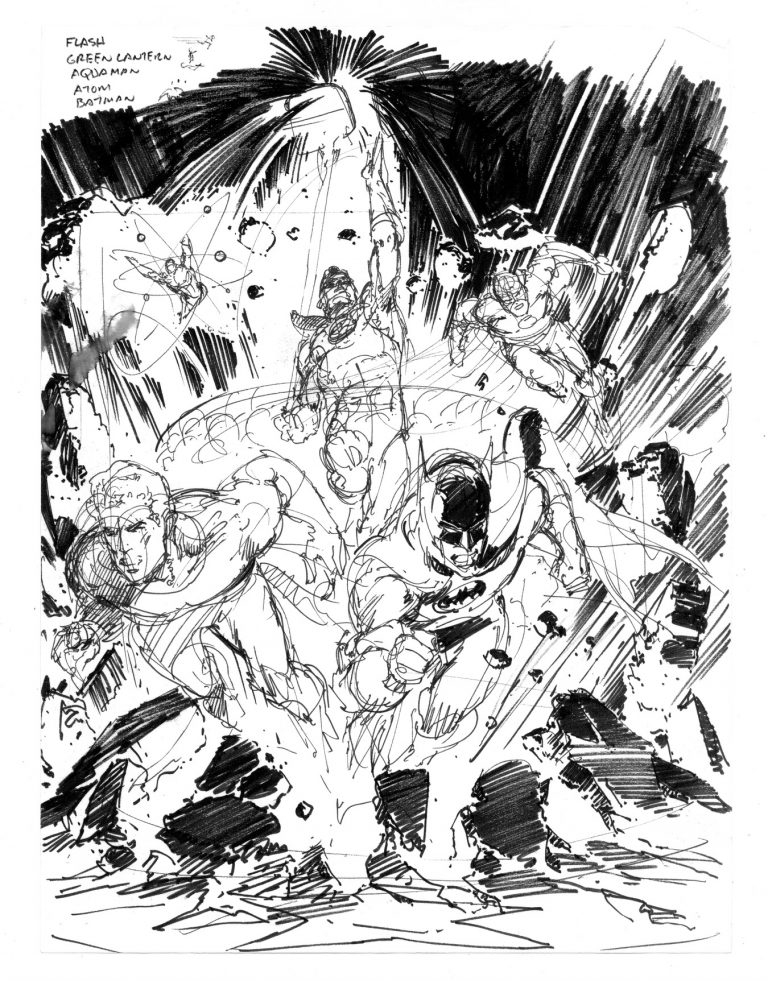 INSIDE LOOK: NEAL ADAMS’ Ultra-Rare Sketches | 13th Dimension, Comics ...