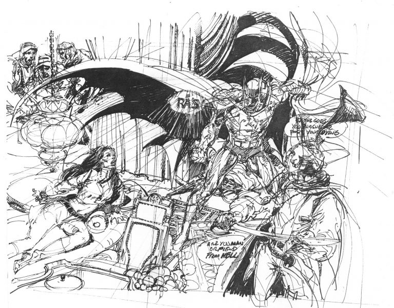 INSIDE LOOK: NEAL ADAMS’ Ultra-Rare Sketches | 13th Dimension, Comics ...