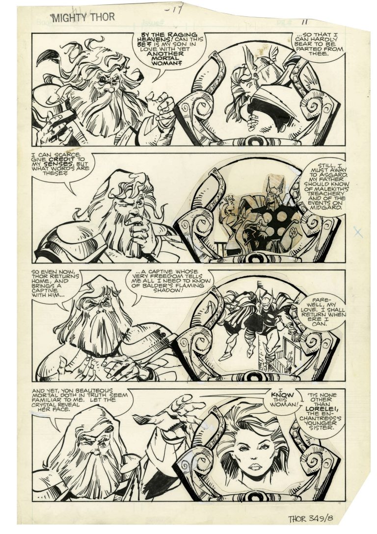 13 BRILLIANT PAGES From SIMONSON’s RETURN OF BETA RAY BILL Artist’s ...