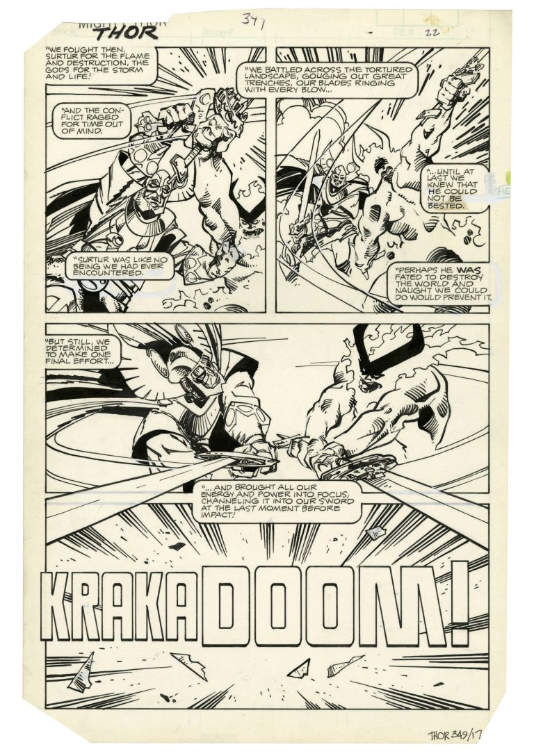 13 BRILLIANT PAGES From SIMONSON’s RETURN OF BETA RAY BILL Artist’s ...