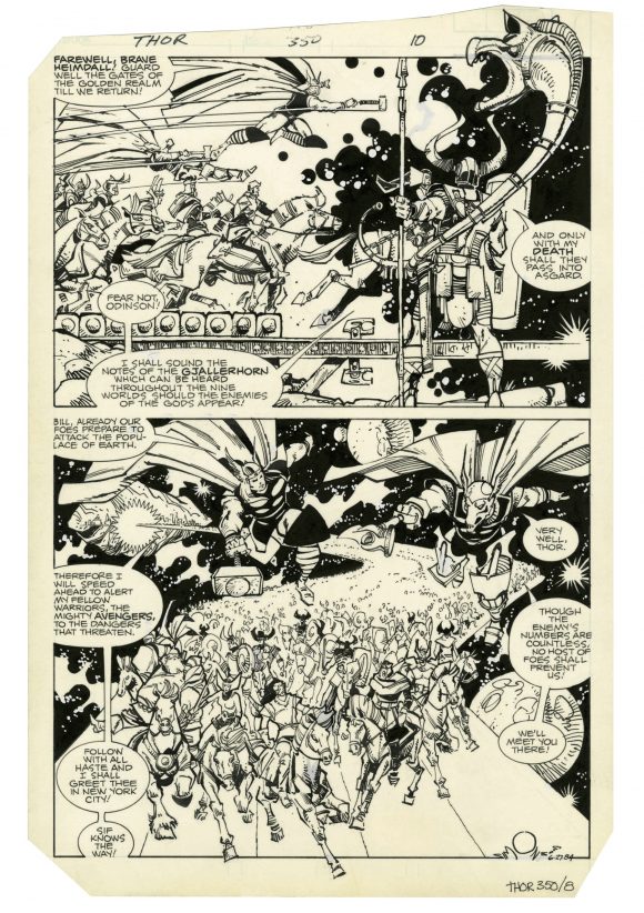 13 BRILLIANT PAGES From SIMONSON’s RETURN OF BETA RAY BILL Artist’s ...
