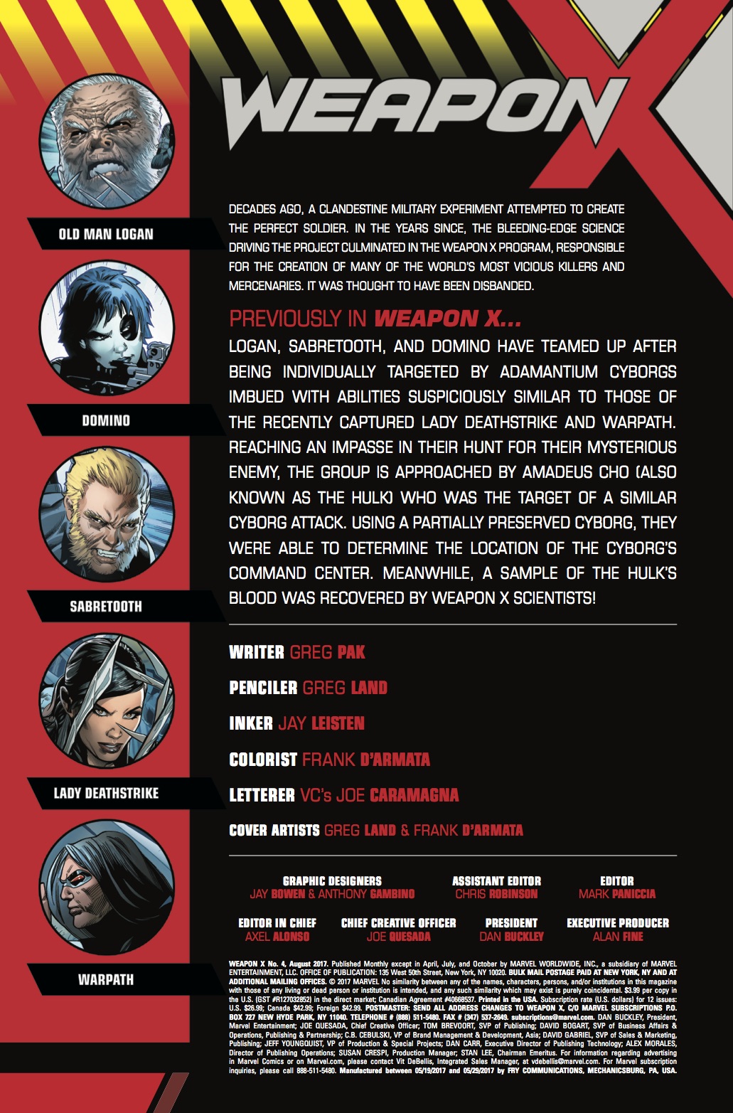 EXCLUSIVE Preview: WEAPON X #4 | 13th Dimension, Comics, Creators, Culture
