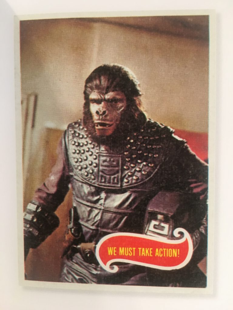 SUPER-CHIMP! Dig the 13 Grooviest PLANET OF THE APES Trading Cards ...