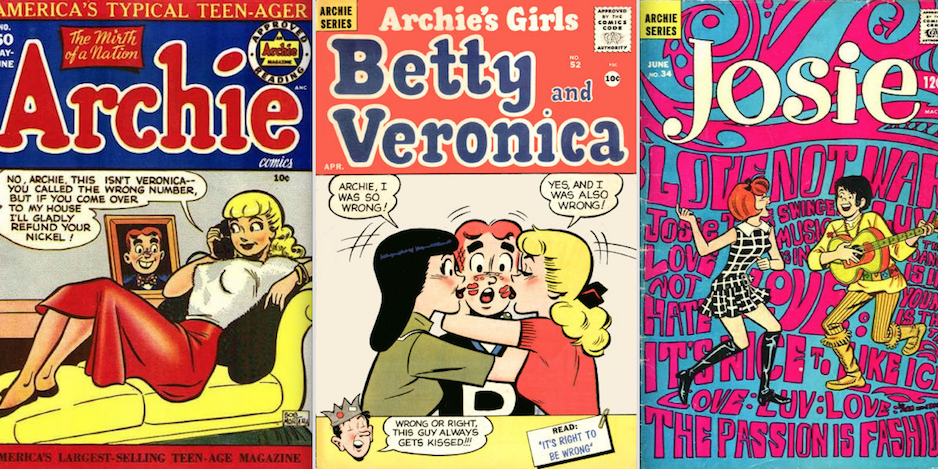 DAN PARENT Picks 13 Great ARCHIE Covers | 13th Dimension, Comics ...