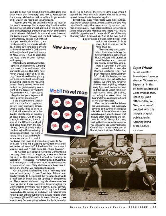 The Groovy Days of the DC COMICMOBILE, by BOB ROZAKIS | 13th Dimension ...