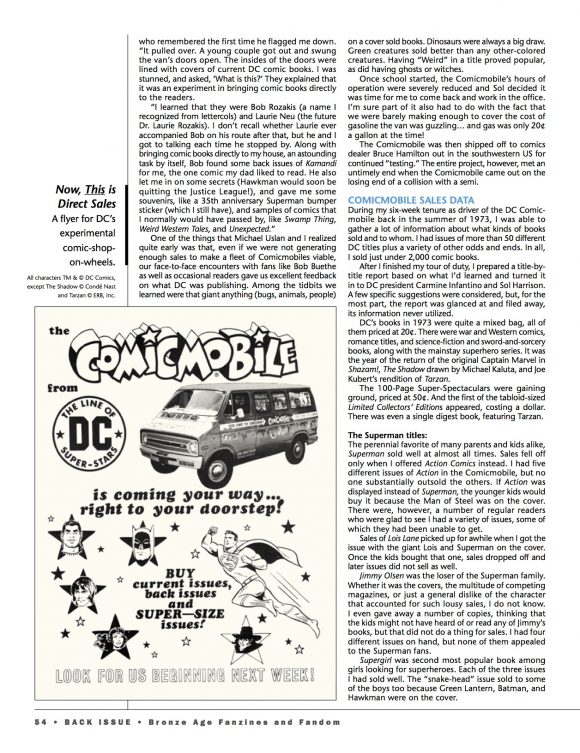 The Groovy Days of the DC COMICMOBILE, by BOB ROZAKIS | 13th Dimension ...