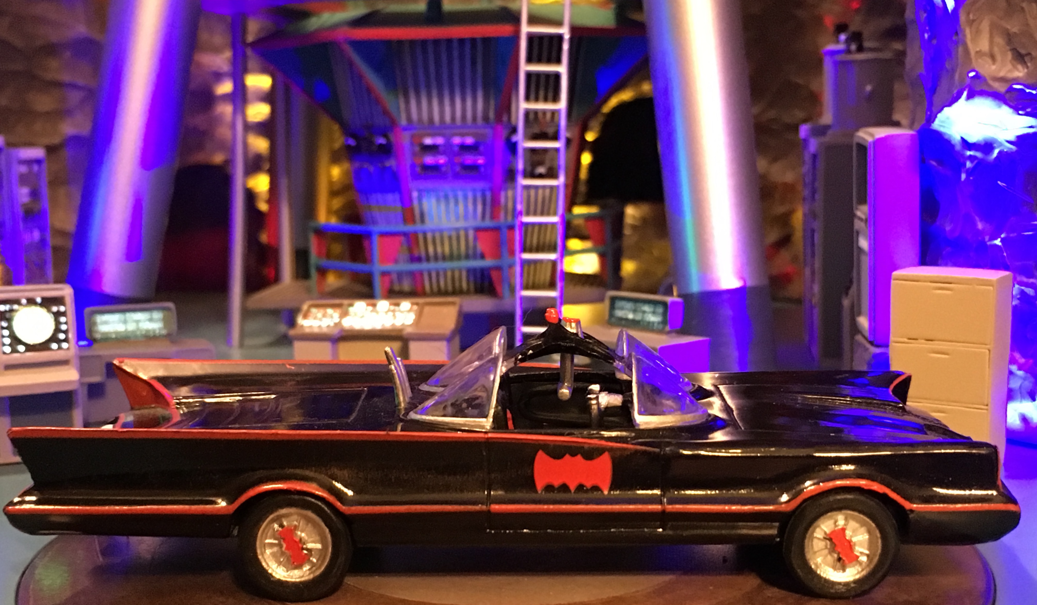 EXCLUSIVE INSIDE LOOK: Factory’s Final 1966 BATCAVE Model | 13th ...