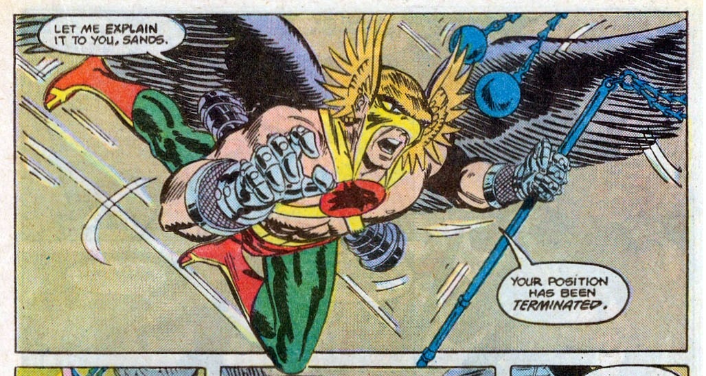 13 Colorful — and Often Weird — HAWKMAN Designs | 13th Dimension ...