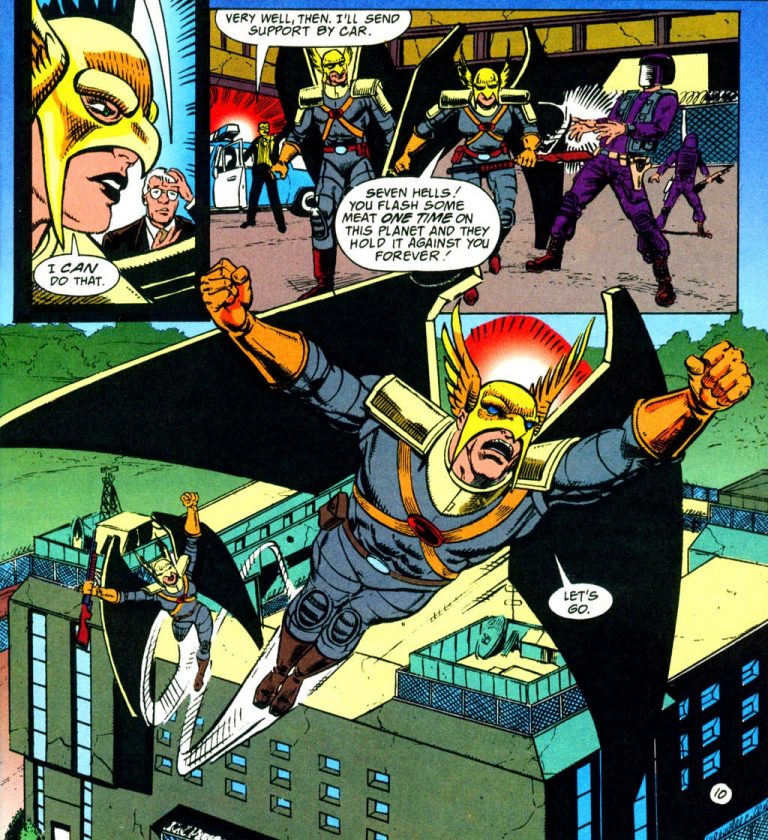 13 Colorful — and Often Weird — HAWKMAN Designs | 13th Dimension ...