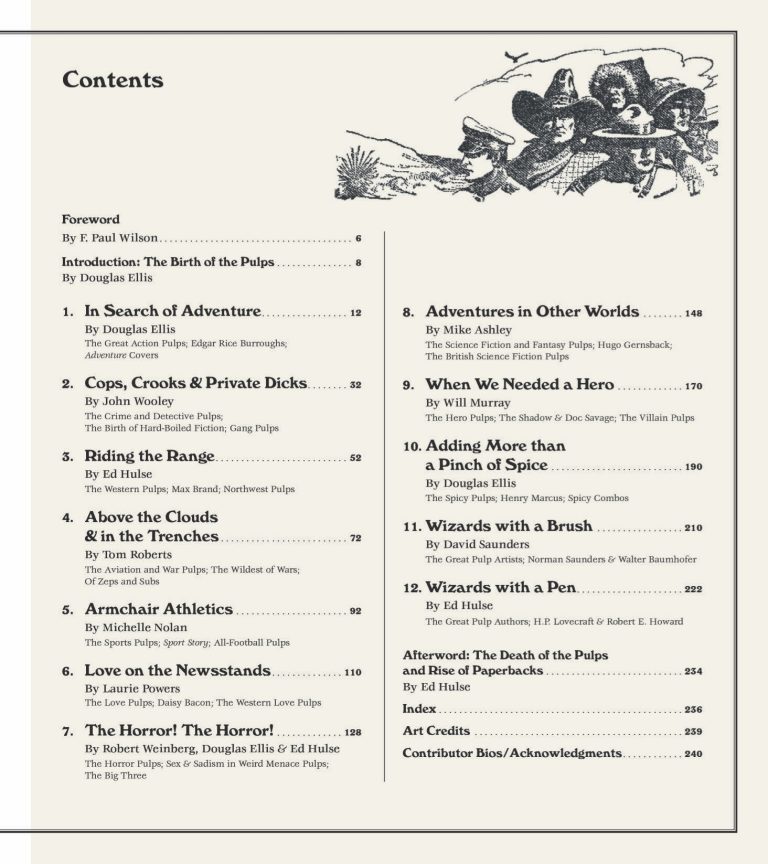 EXCLUSIVE Preview: THE ART OF THE PULPS | 13th Dimension, Comics ...