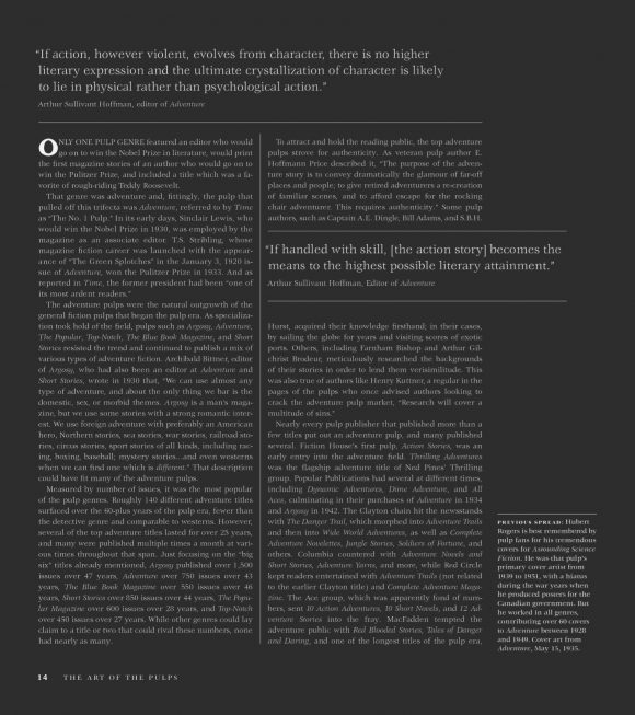 EXCLUSIVE Preview: THE ART OF THE PULPS | 13th Dimension, Comics ...