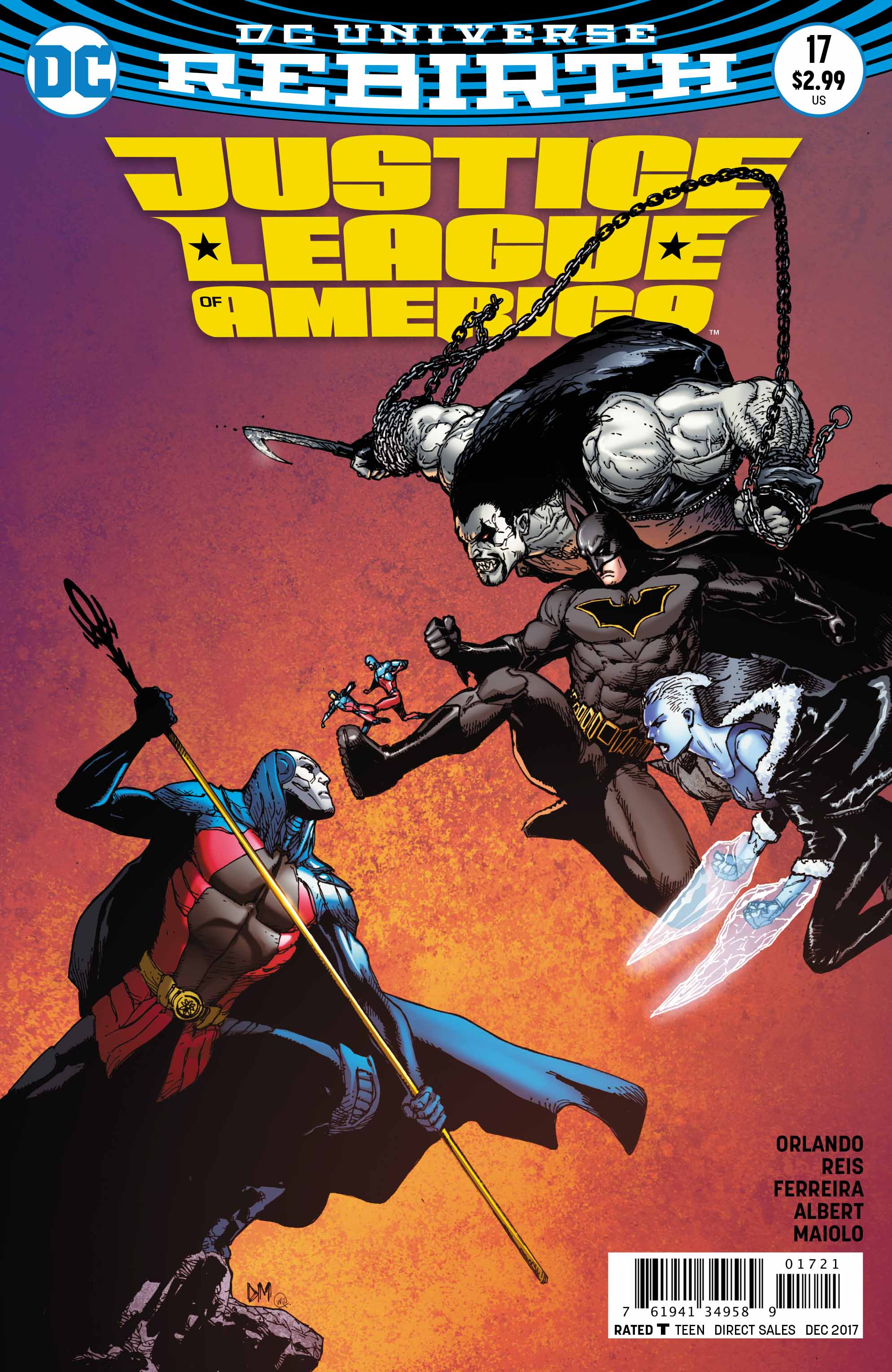 EXCLUSIVE Preview: JUSTICE LEAGUE OF AMERICA #17 | 13th Dimension ...