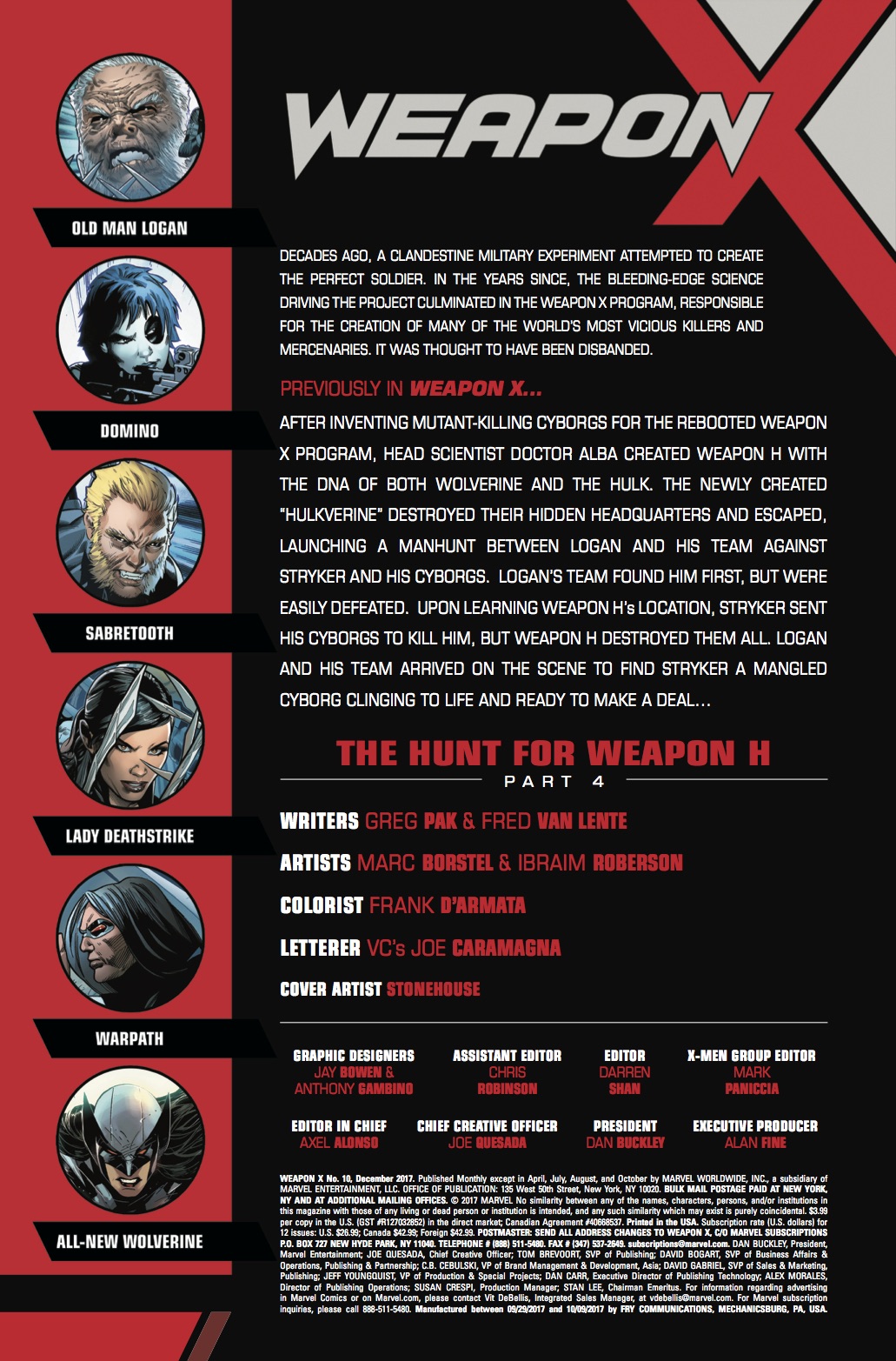 EXCLUSIVE Preview: WEAPON X #10 | 13th Dimension, Comics, Creators, Culture