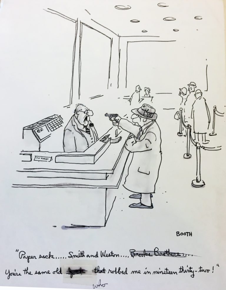 13 CARTOONS: A Salute to GEORGE BOOTH | 13th Dimension, Comics ...