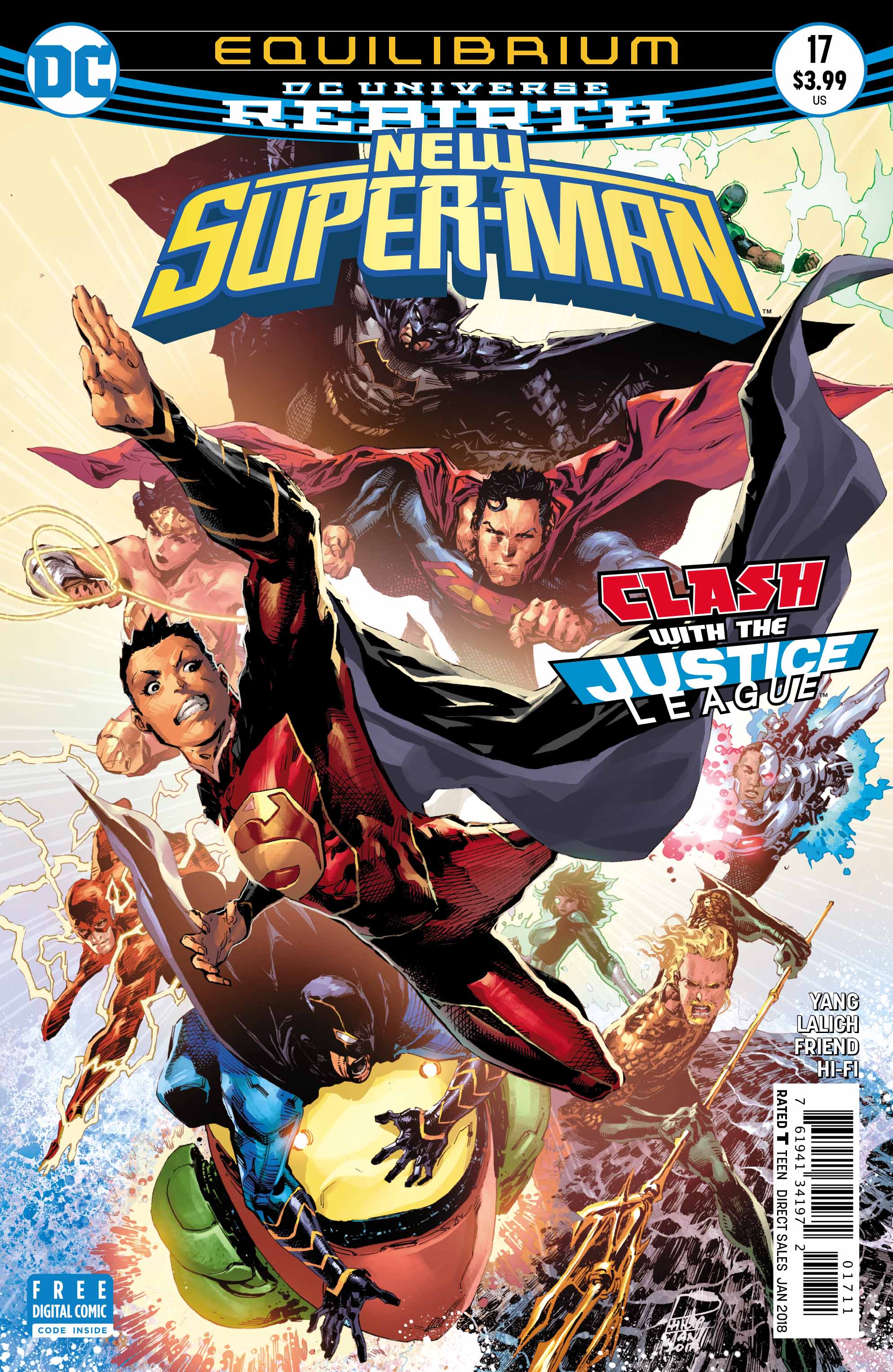 EXCLUSIVE Preview: NEW SUPER-MAN #17 | 13th Dimension, Comics, Creators ...